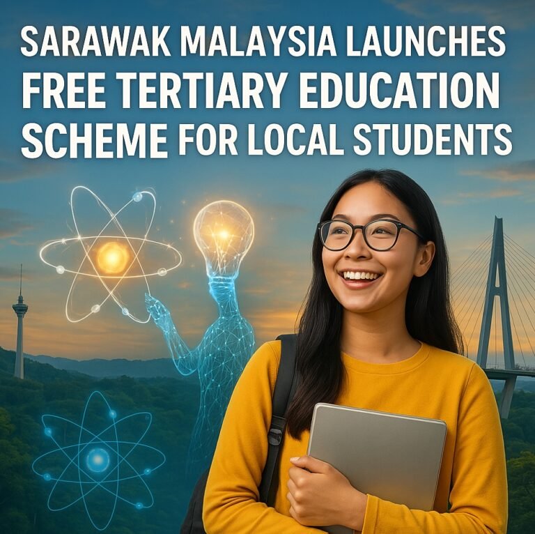 Sarawak Malaysia Launches Free Tertiary Education Scheme for Local Students – We Love Sarawak ...